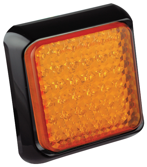 Square Indicator Lamp - Black Bracket Truck Replacement Spare Parts ...
